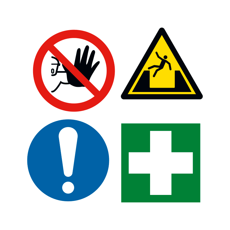 Construction Site Safety Symbols