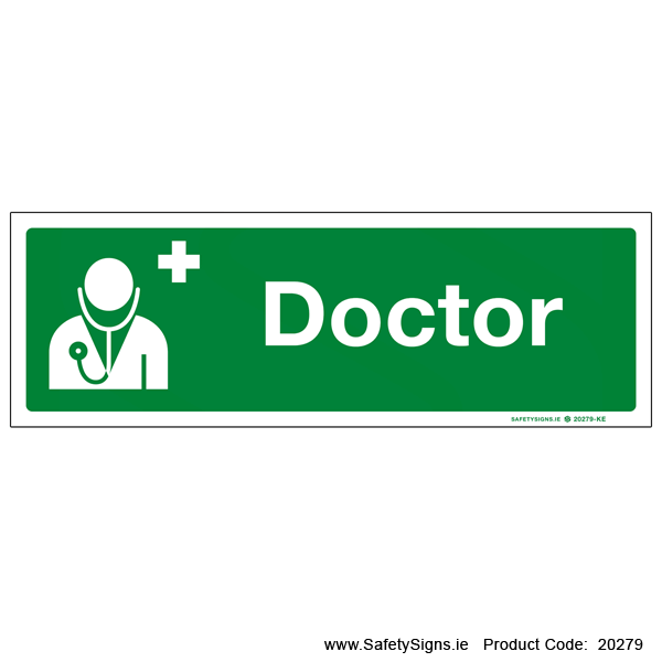 Doctor - 20279 — SafetySigns.ie