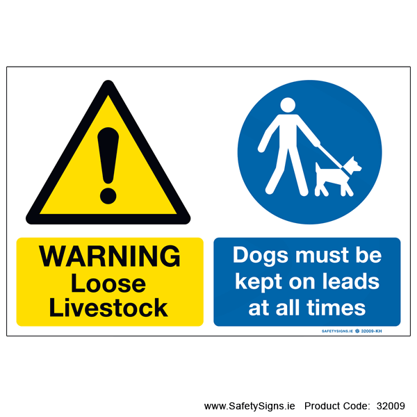 Loose Livestock - 32009 — SafetySigns.ie