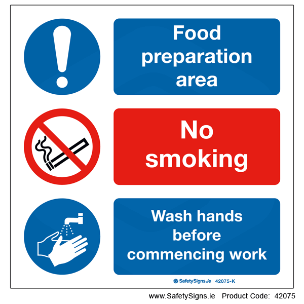 Safe Area Signs