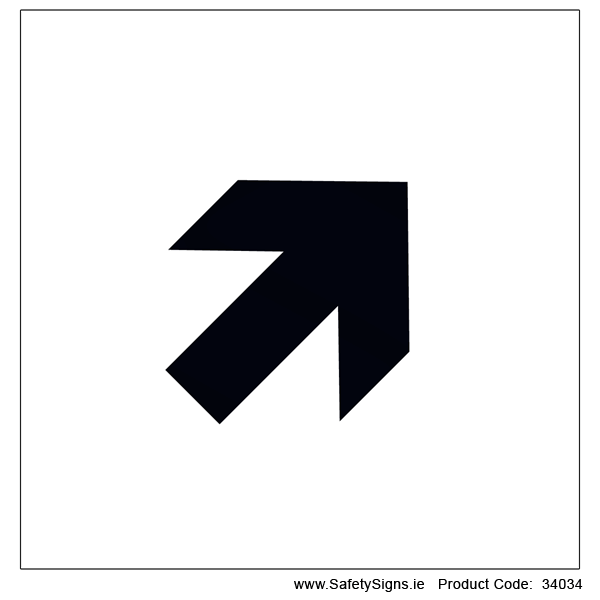 Arrow 45° Multi-Directional - 34034 — SafetySigns.ie