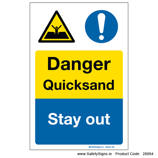 Quicksand - 28084 — SafetySigns.ie
