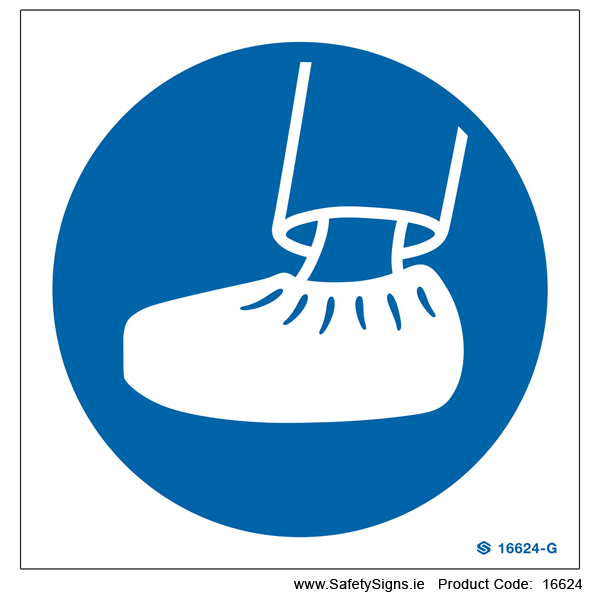 Wear Shoe Covers - 16624 — SafetySigns.ie