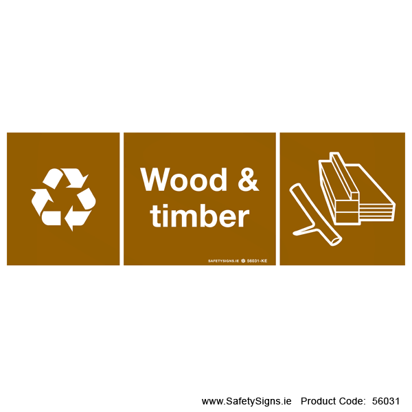 Wood and Timber - 56031 — SafetySigns.ie