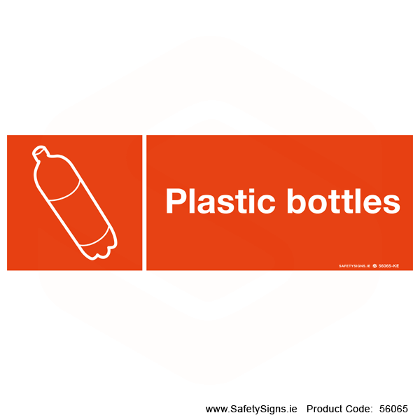 Plastic Bottles - 56065 — SafetySigns.ie