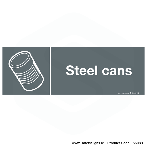 Steel Cans - 56080 — SafetySigns.ie