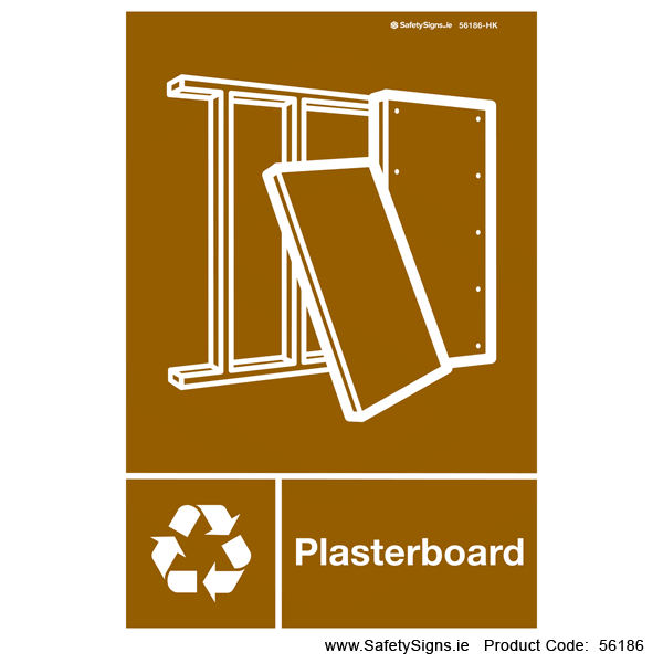 Plasterboard - 56186 — SafetySigns.ie