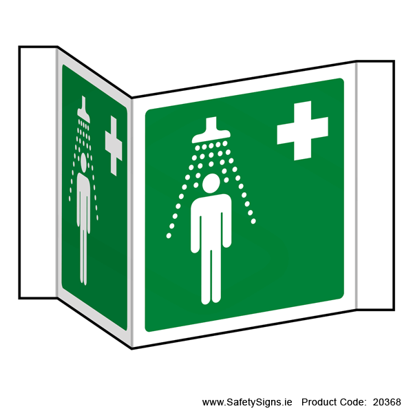Safety Shower - PanoSign - 20368 — SafetySigns.ie