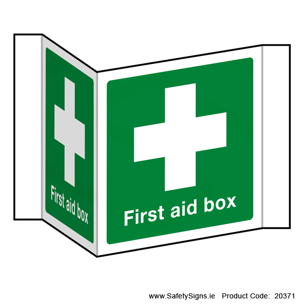 First Aid Box - PanoSign - 20371 — SafetySigns.ie