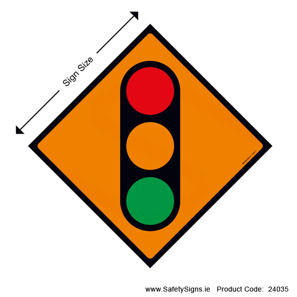 Temporary Traffic Signals - WK060 - 24035 — SafetySigns.ie