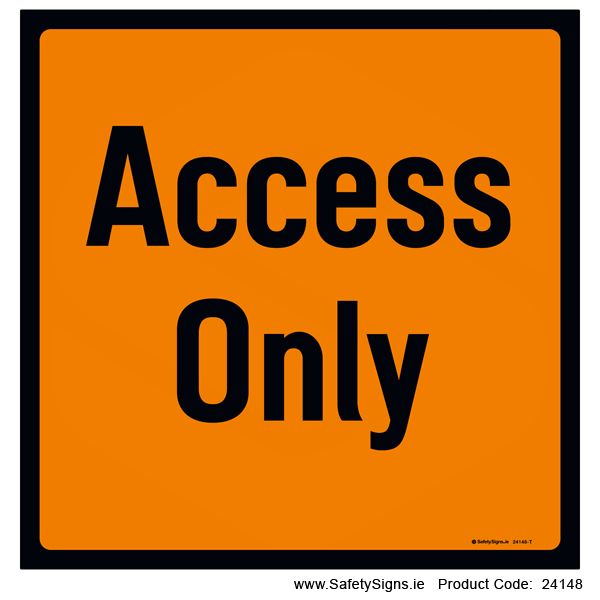 Access Only - 24148 — SafetySigns.ie